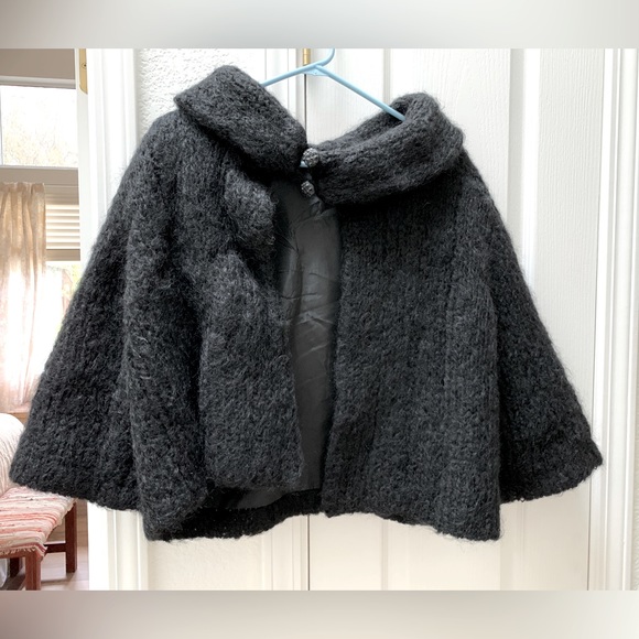 Jackets & Coats | Vintage Black Wool Lined Shacket Or Jacket | Poshmark